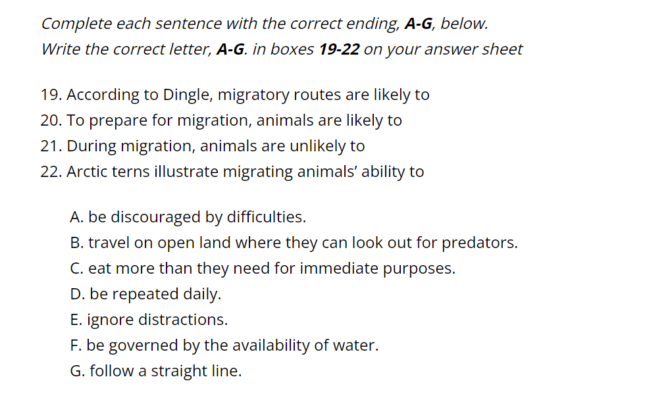 Hướng dẫn cách làm dạng bài Matching Sentence Endings IELTS Reading