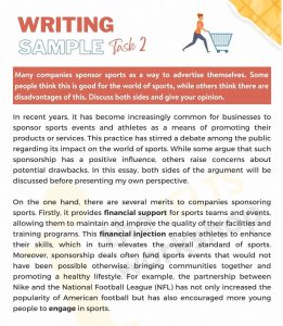 Bài mẫu và từ vựng chủ đề Sports IELTS Writing Task 2