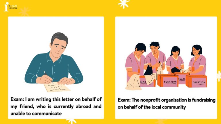 Cấu trúc On behalf of: Cách dùng và phân biệt chính xác nhất