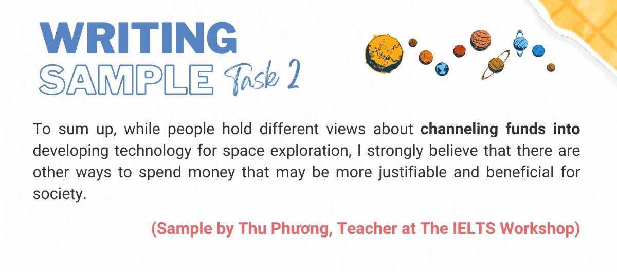 Space exploration IELTS Writing Task 2 | Bài mẫu + từ vựng