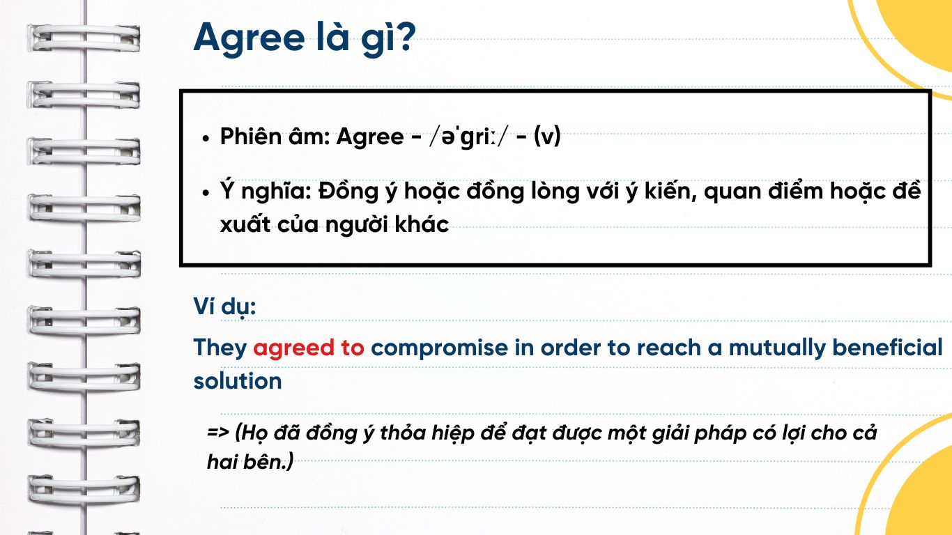 Agree đi với giới từ gì? Cách dùng Agree trong tiếng Anh
