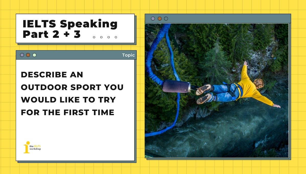 Describe an outdoor sport you would like to try for the first