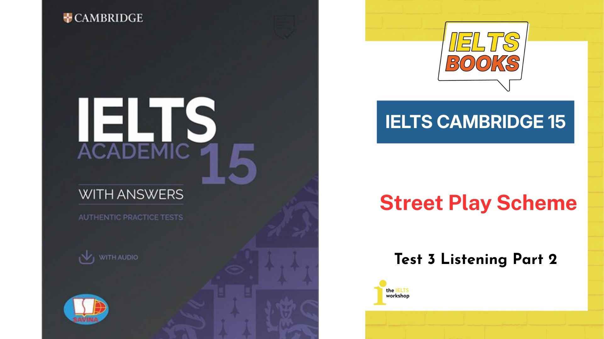 Giải chi tiết IELTS Cambridge 15 Test 3 Listening Part 2: Street Play ...