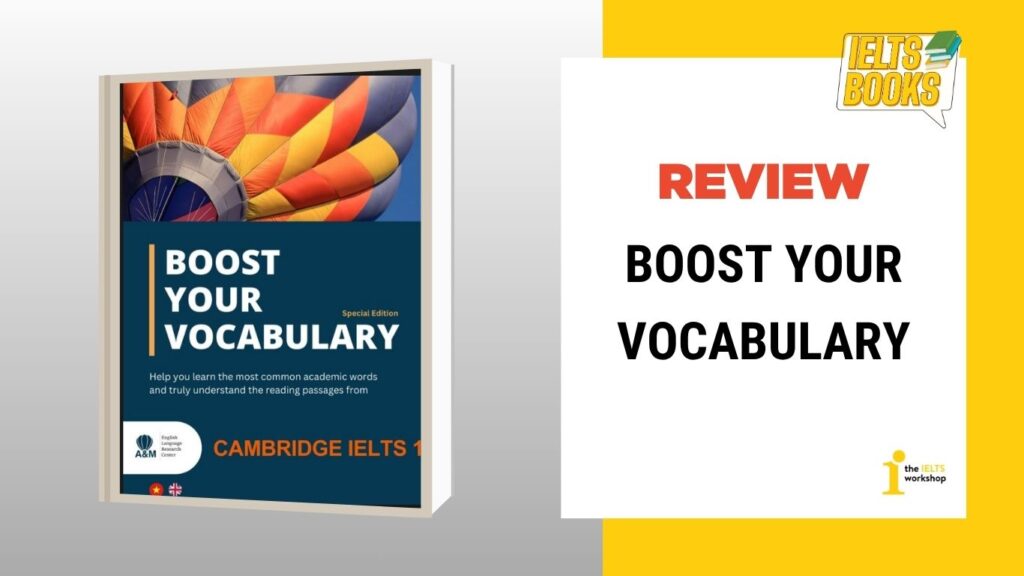 Tải bộ sách Boost Your Vocabulary PDF - Trang bị từ vựng IELTS