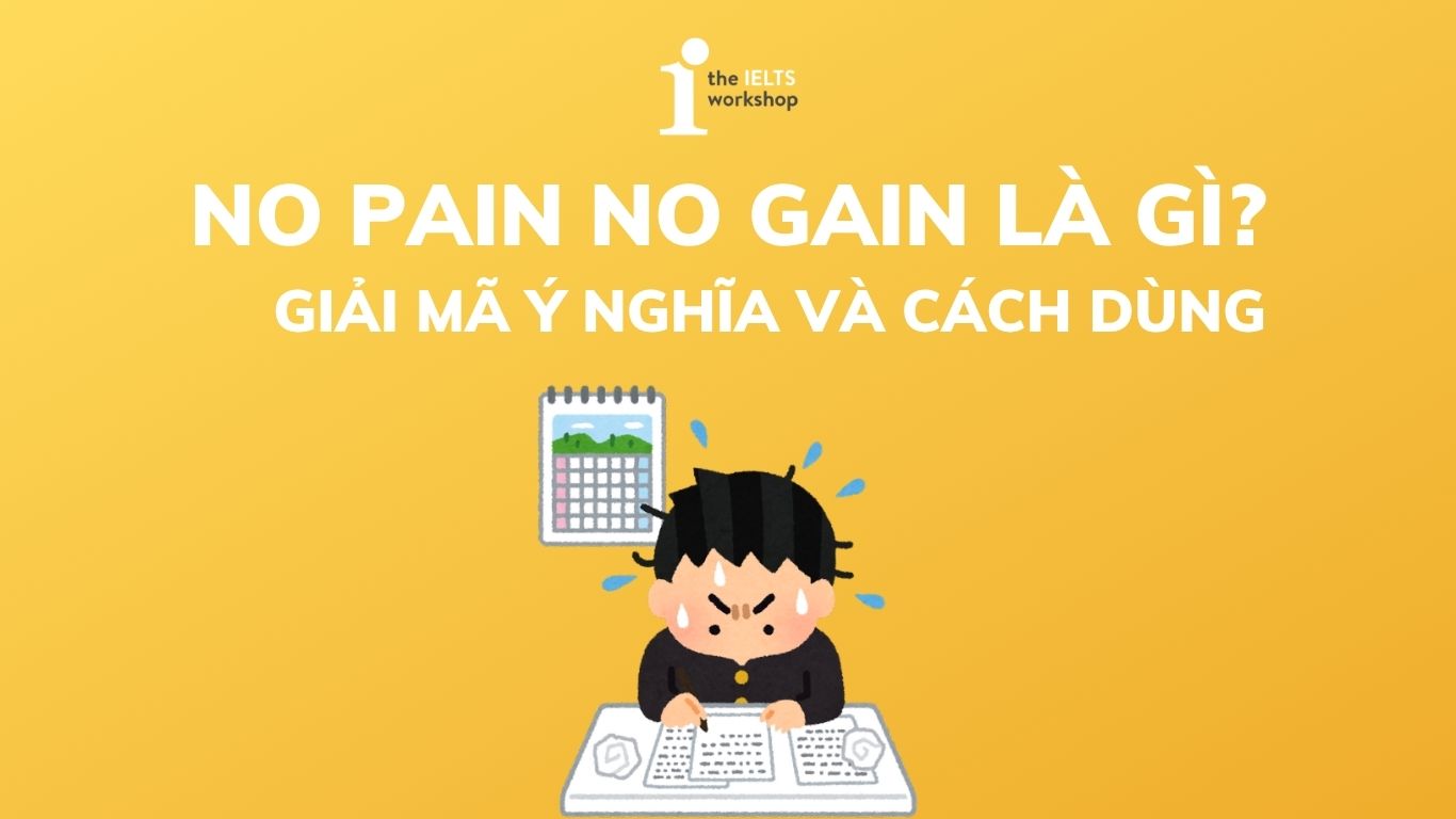No pain no gain là gì? Giải mã nhanh ý nghĩa và cách dùng